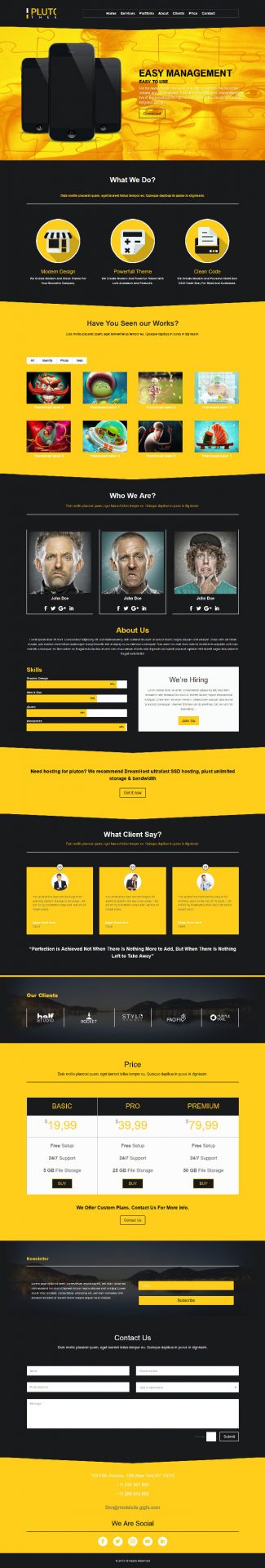 Portfolio Layout For Divi Theme